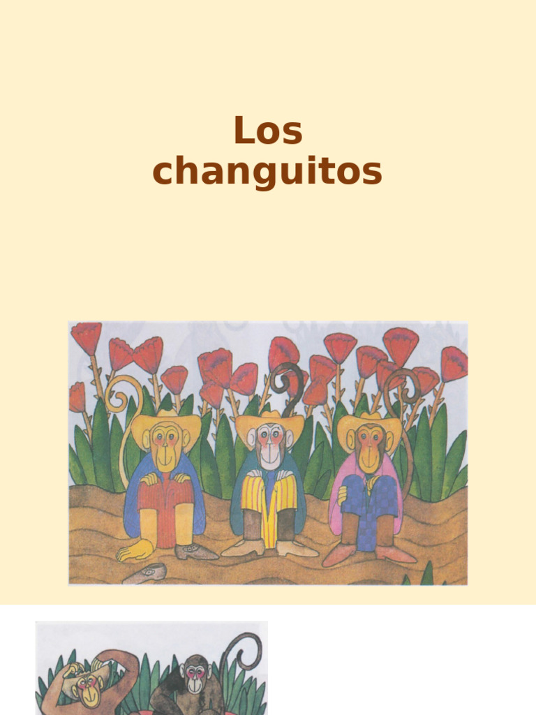 Los changuitos y su ropa divertida | PDF