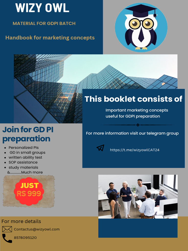 Marketing GDPI Handbook - Wizy Owl | PDF | Pricing | Search Engine ...