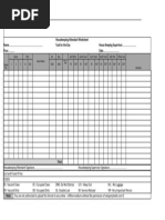 Housekeeping Room Attendant Worksheet | PDF | Housekeeping | Bathroom