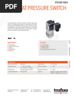 F4 Electromechanical Pressure Switch | PDF | Switch | Applied And ...