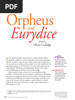 Orpheus and Eurydice by Alice Low | PDF | Hades | Orpheus