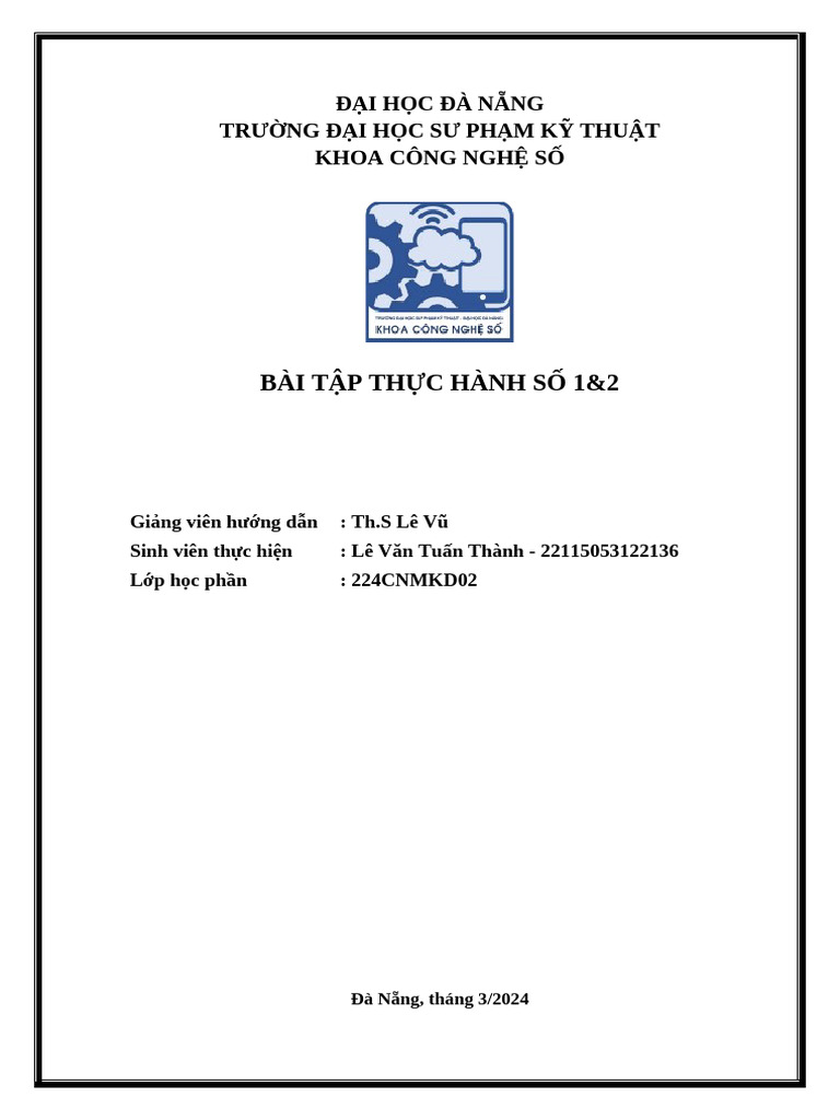Bai1 2 | PDF