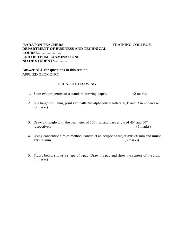 applied geometry | PDF