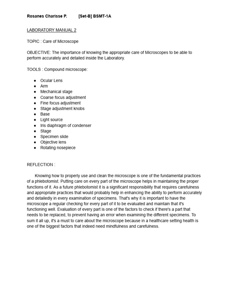 Laboratory Manual 2 | PDF