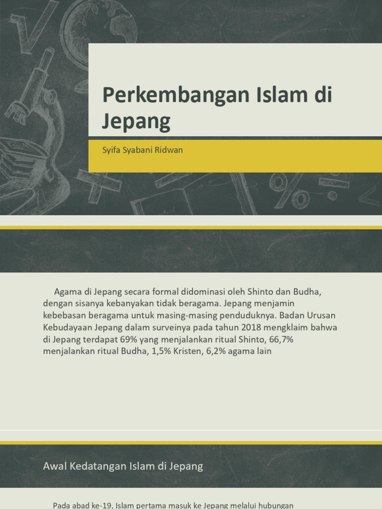 Perkembangan Islam Di Jepang | PDF