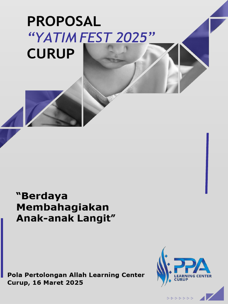 Proposal Yatim Fest 2025 PPALC Curup | PDF