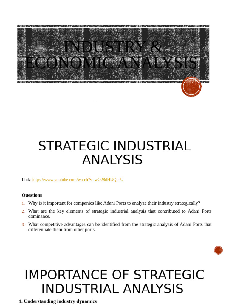 IEA - Industry Analysis Tools | PDF | Supply Chain | Performance Indicator