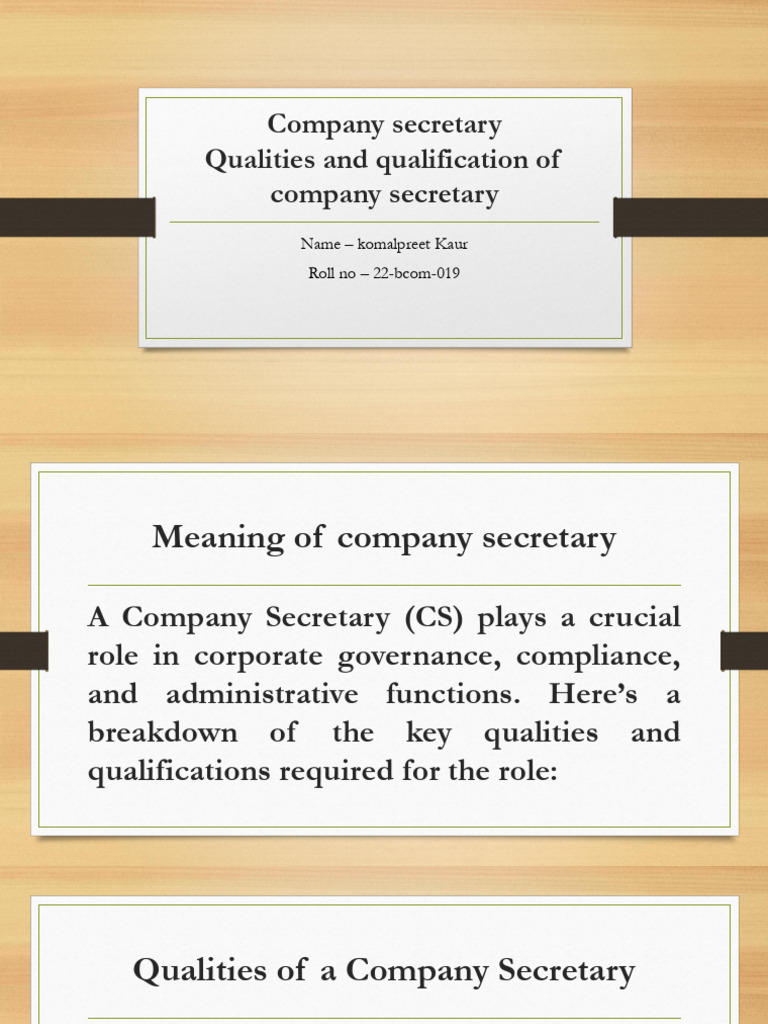 Presentation (3) komal preet kaur | PDF | Regulatory Compliance ...