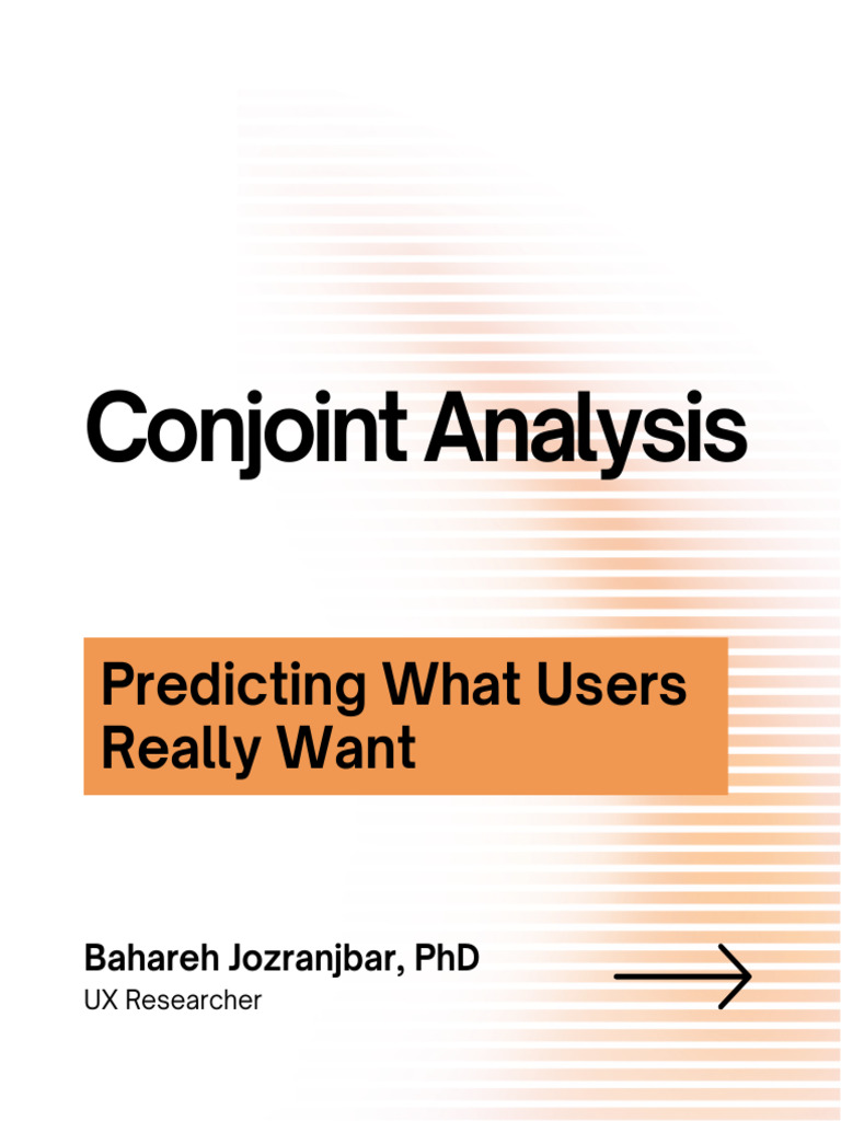 Conjoint | PDF