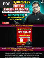 Handwritten English Grammar Notes Pdf