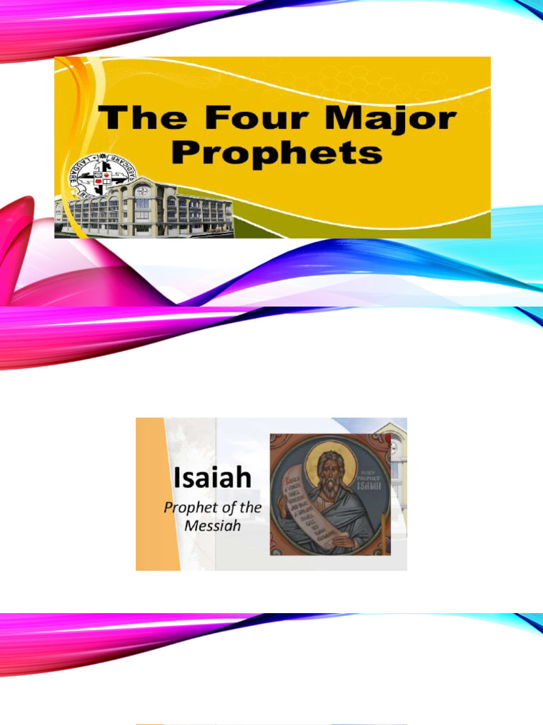 Major and Minor Prophets | PDF