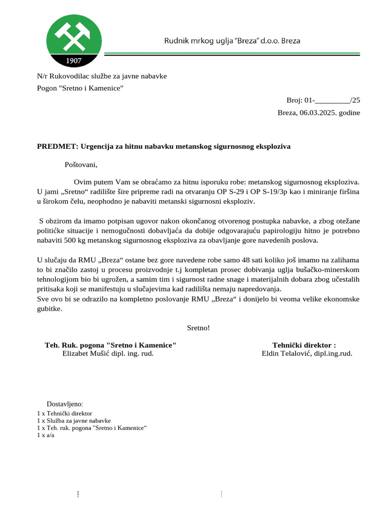 Urgencija Eksploziv | PDF