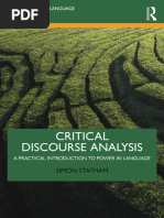 Fairclough - 1995 Critical Discourse Analysis | PDF