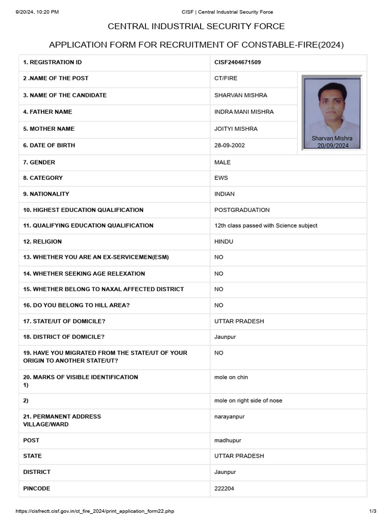 CISF - Central Industrial Security Force | PDF | Justice | Crime & Violence