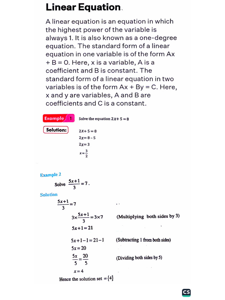 Linear+Quadratic Equations+Linear Inequalities | PDF