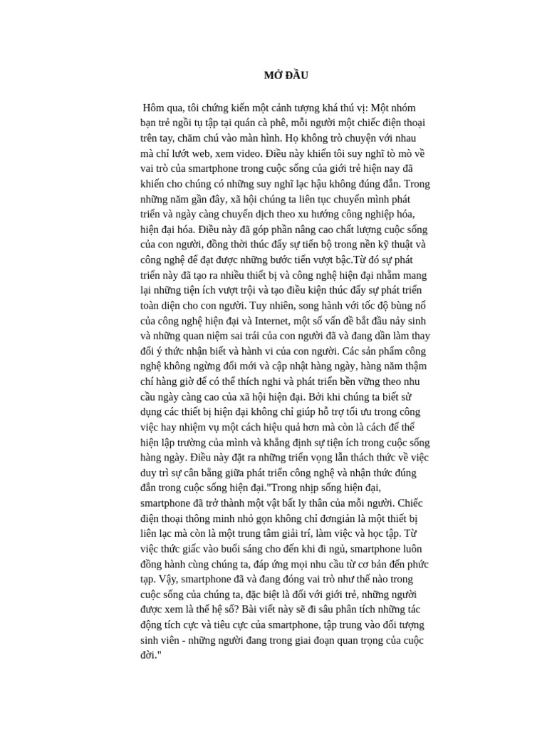 Tiểu Luận PPNC - BDF | PDF