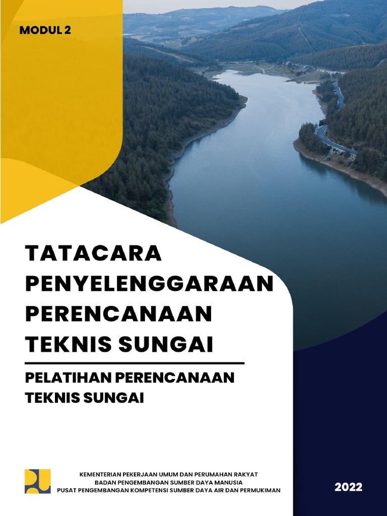 Modul 2 Tatacara Penyelenggaraan Perencanaan Teknis Sungai | PDF