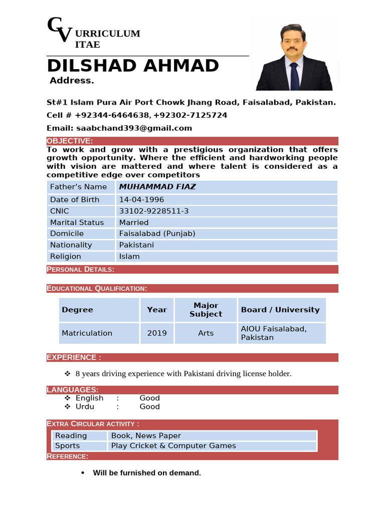 CV Chand | PDF