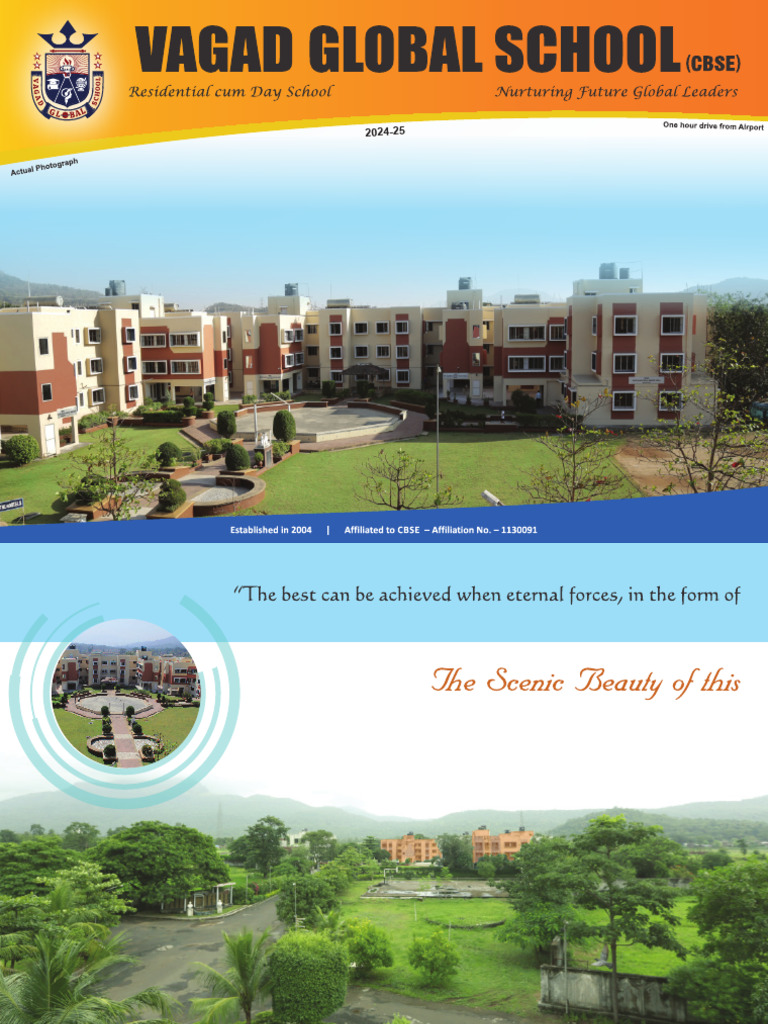 Vagad Global School: Nurturing Future Leaders | PDF | Laboratories ...