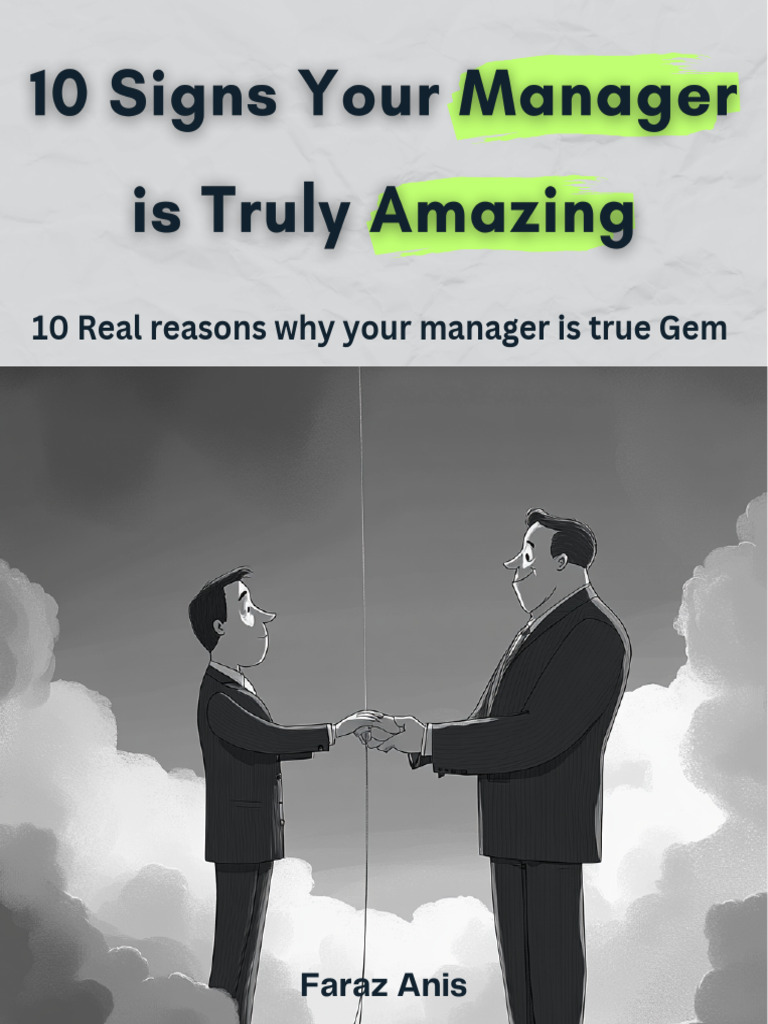 10 Signs Your Manager is a True Gem | PDF