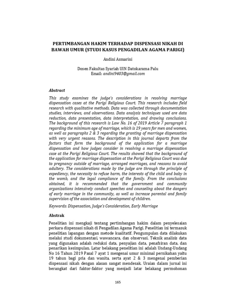 Pertimbangan Hakim Terhadap Diska | PDF