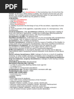 Nursing Care Plan For Overflow Urinary Incontinence NCP | PDF | Urinary ...