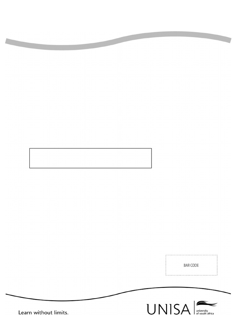 Tutorial Letter 201 PES3701-4 | PDF | Legal Liability | Learning