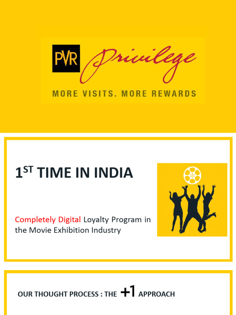 Digital Loyalty Program for PVR Cinemas | PDF | Loyalty Program ...