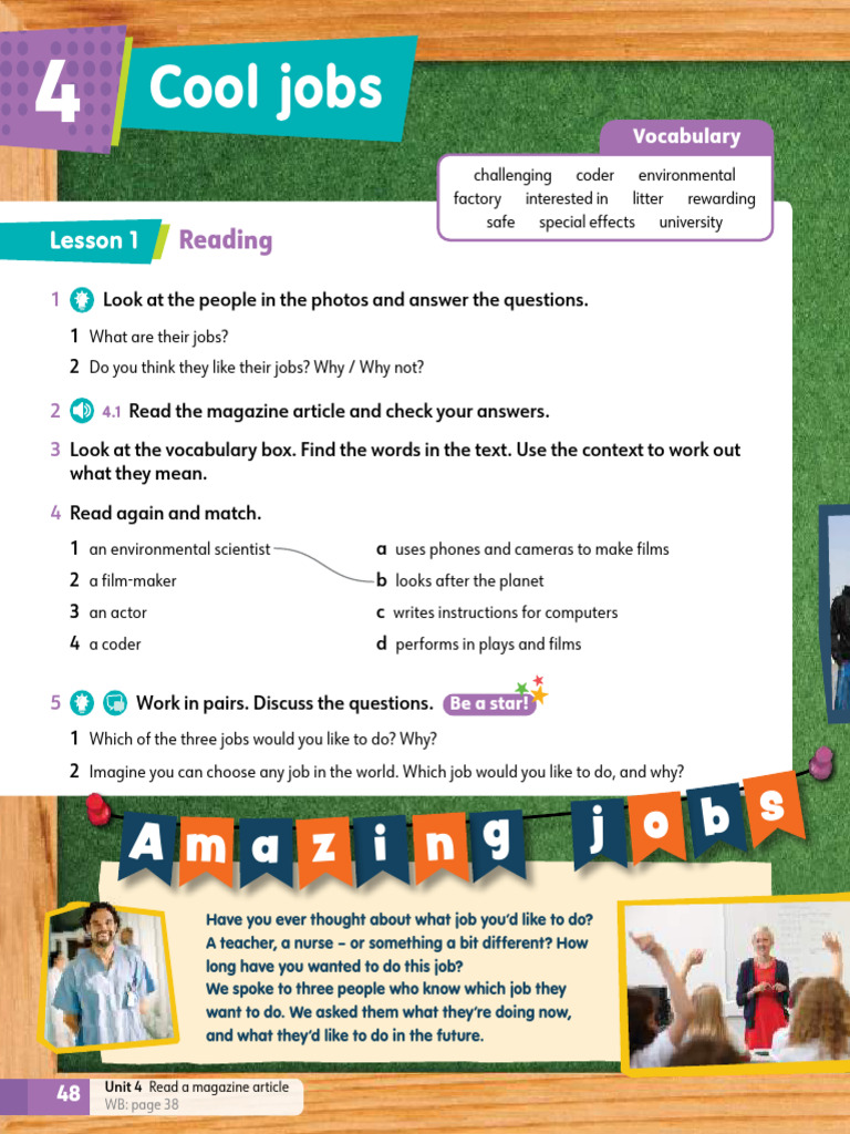 Academy Stars 5: Lesson 1 Overview | PDF