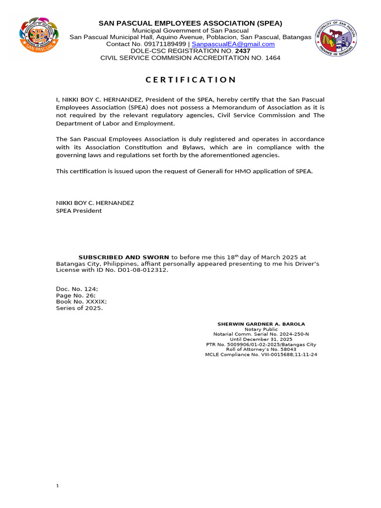 hmo certification | PDF