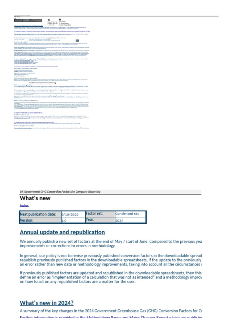 Ghg-Conversion-Factors-2024 Condensed Set For Most Users | PDF ...