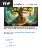 Narrative Therapy Tree of Life Project | PDF | Psychological Concepts ...