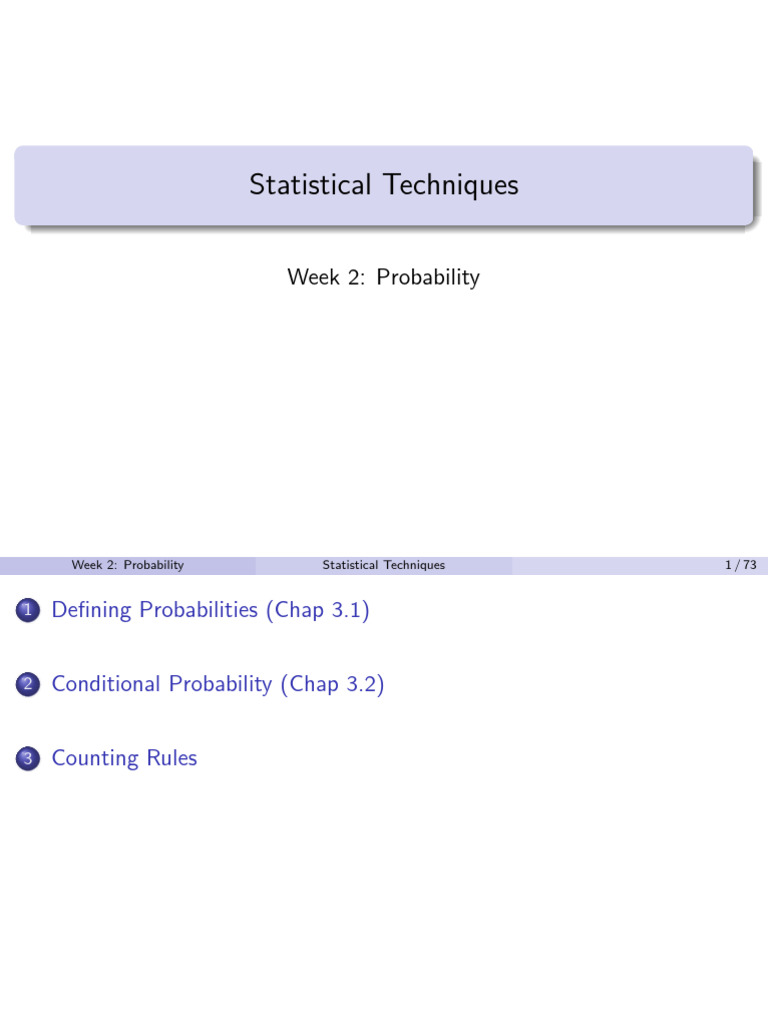 Lecture-Week-2-Probability-STAT1003-2025-10-02-2025 (3) | PDF | Polygraph | Sensitivity And ...