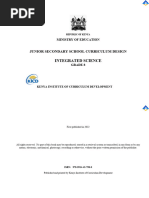 Chemistry New 2026 Curriculum Design For Grade 10 by KICD | PDF