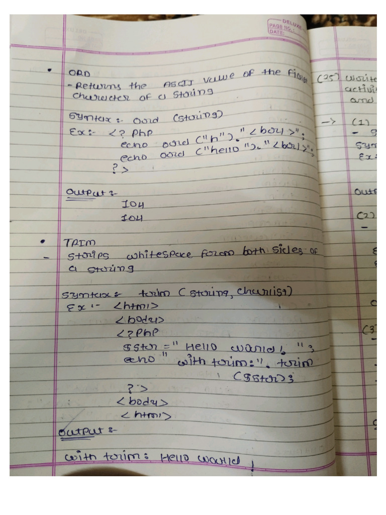 IWD Question 2 | PDF