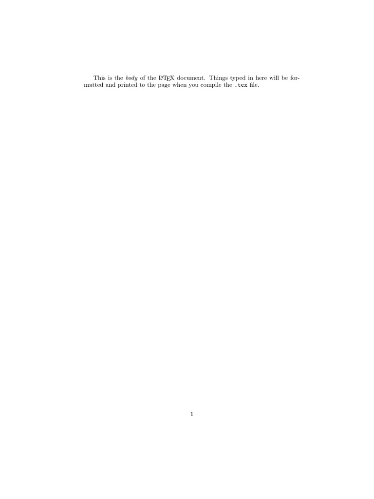T Example | PDF