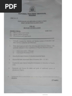 GTLE Past Questions for Teachers | PDF | Learning | Educational Assessment