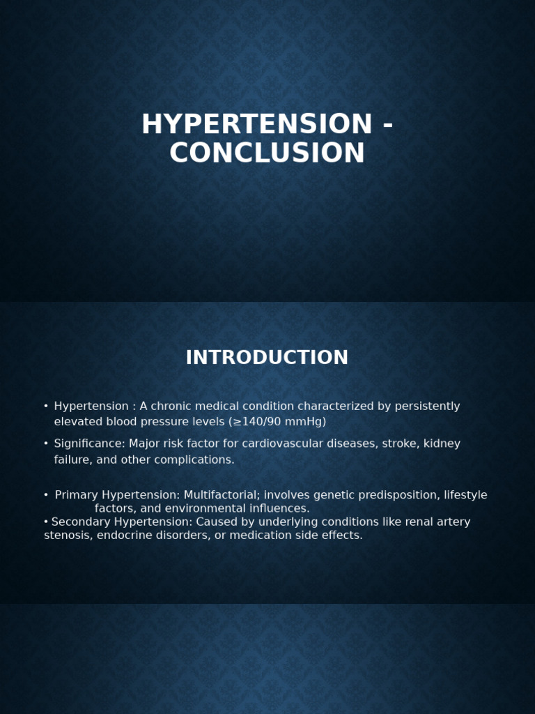 Hypertension: Prevention and Treatment Guide | PDF | Hypertension ...