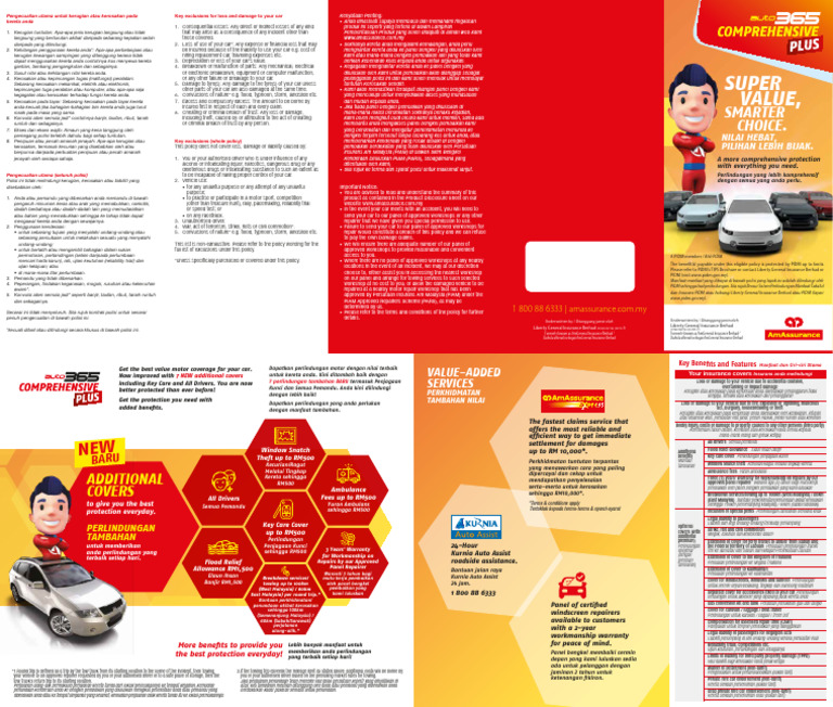 Pengecualian Polisi Kenderaan Komprehensif | PDF