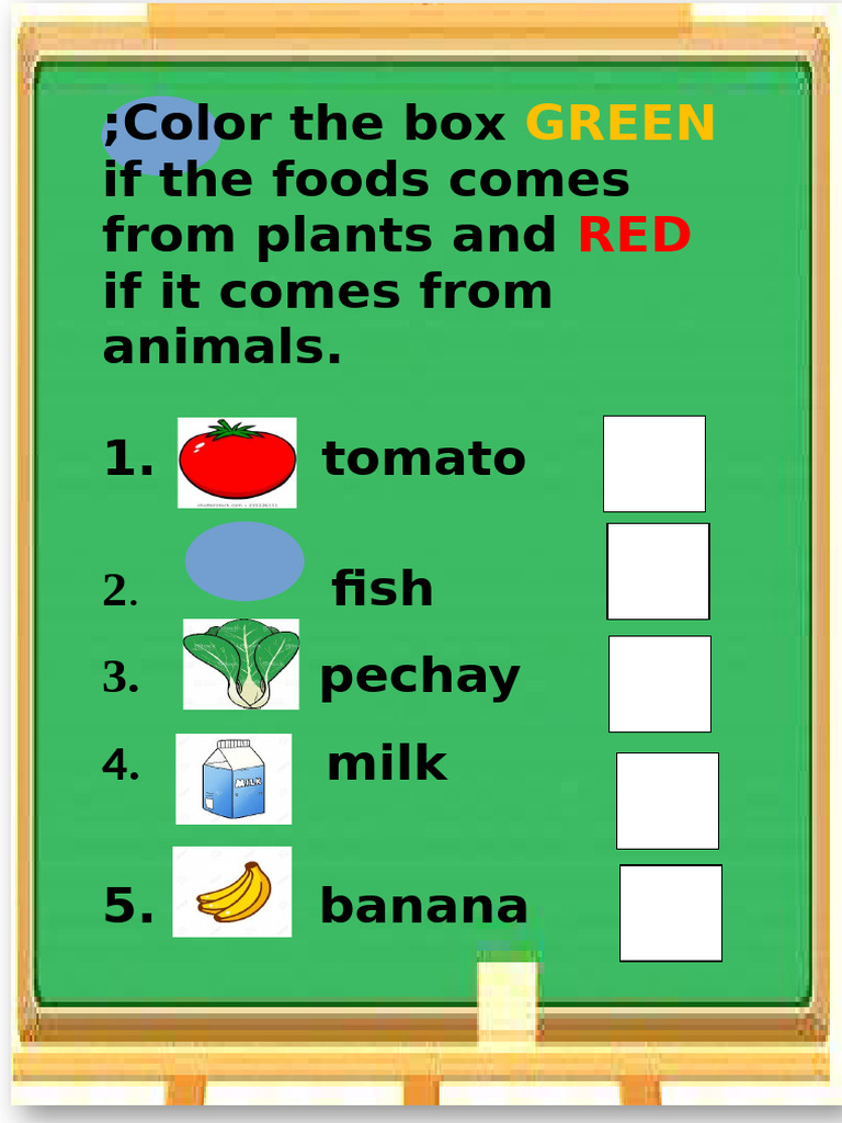 Plant vs Animal Food Classification | PDF