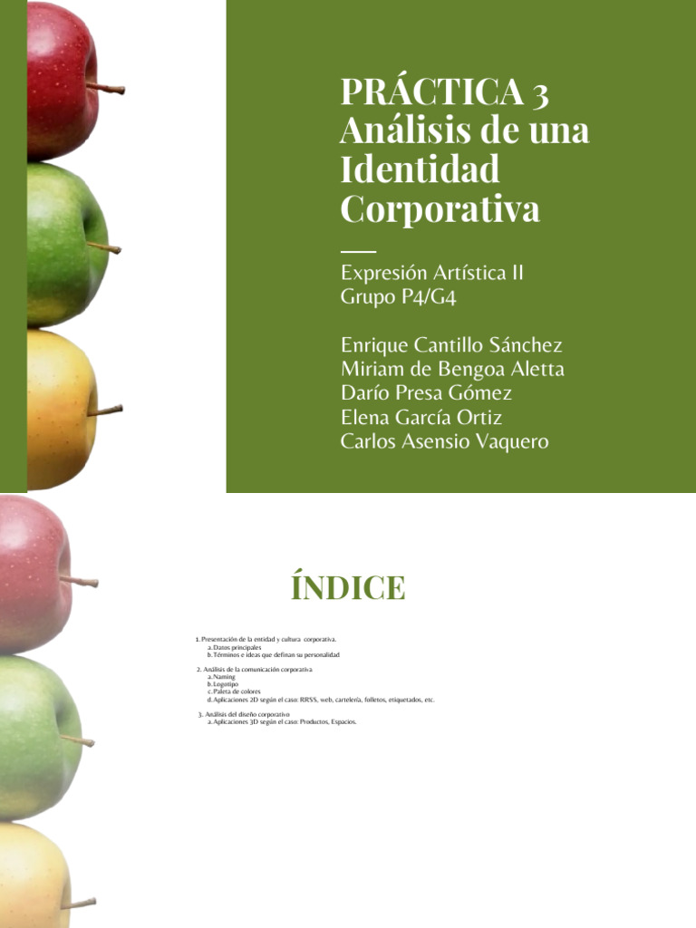 P03 P4 ANÁLISIS DeBengoaGarcíaPresaCantilloAsensio | PDF | Business | Calidad (comercial)