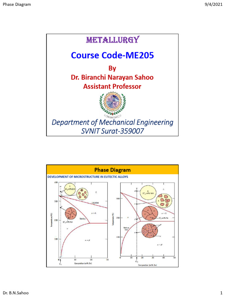 Gibbs Phase Rule Phase Diagram | PDF | Phase Rule | Iron