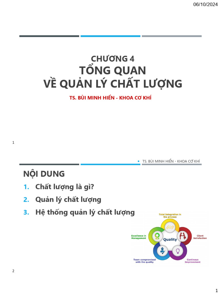 C4. Tong Quan Quan Ly Chat Luong | PDF