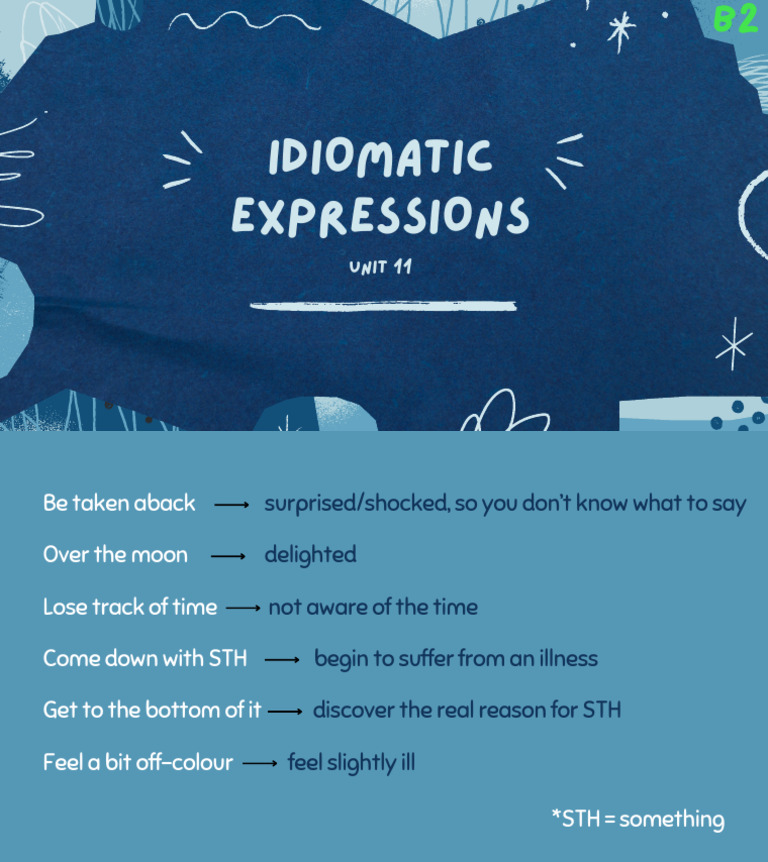 IDIOMATIC EXPRESSIONS | PDF