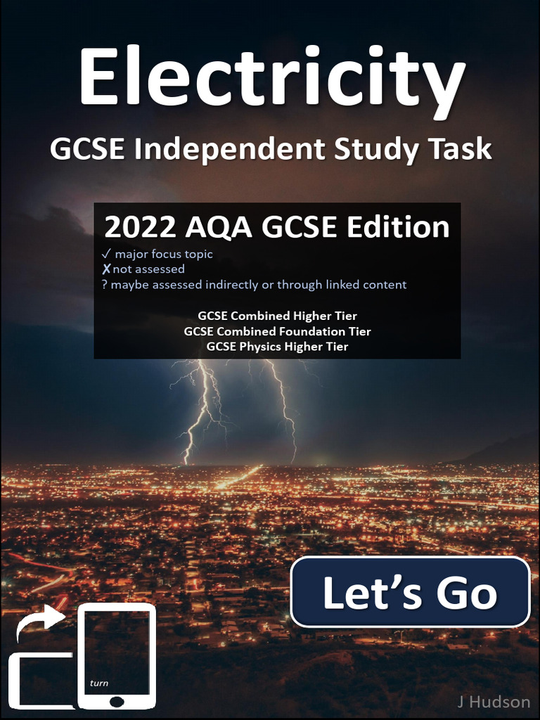 GCSE Physics Electricity Equations 2022 | PDF | Volt | Voltage