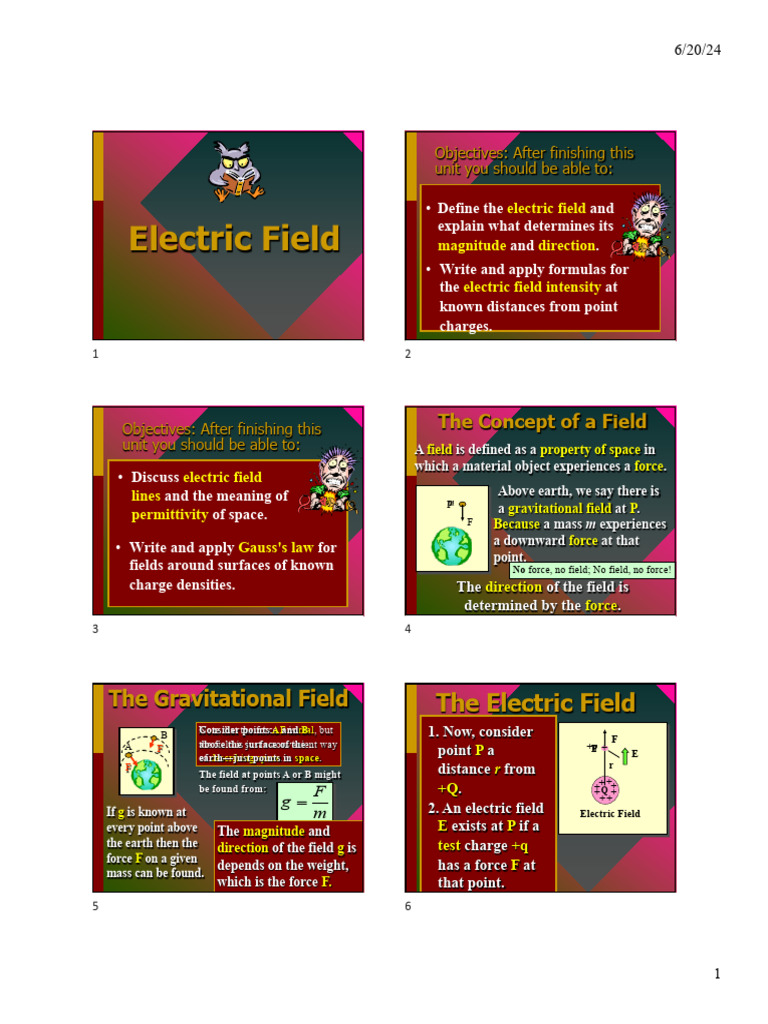 Electric Field Compatibility Mode | PDF | Electric Field | Force