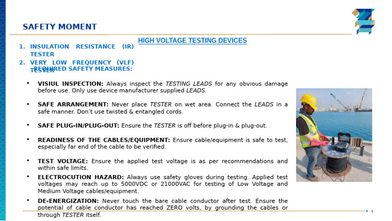 High Voltage Testing Safety Guidelines | PDF