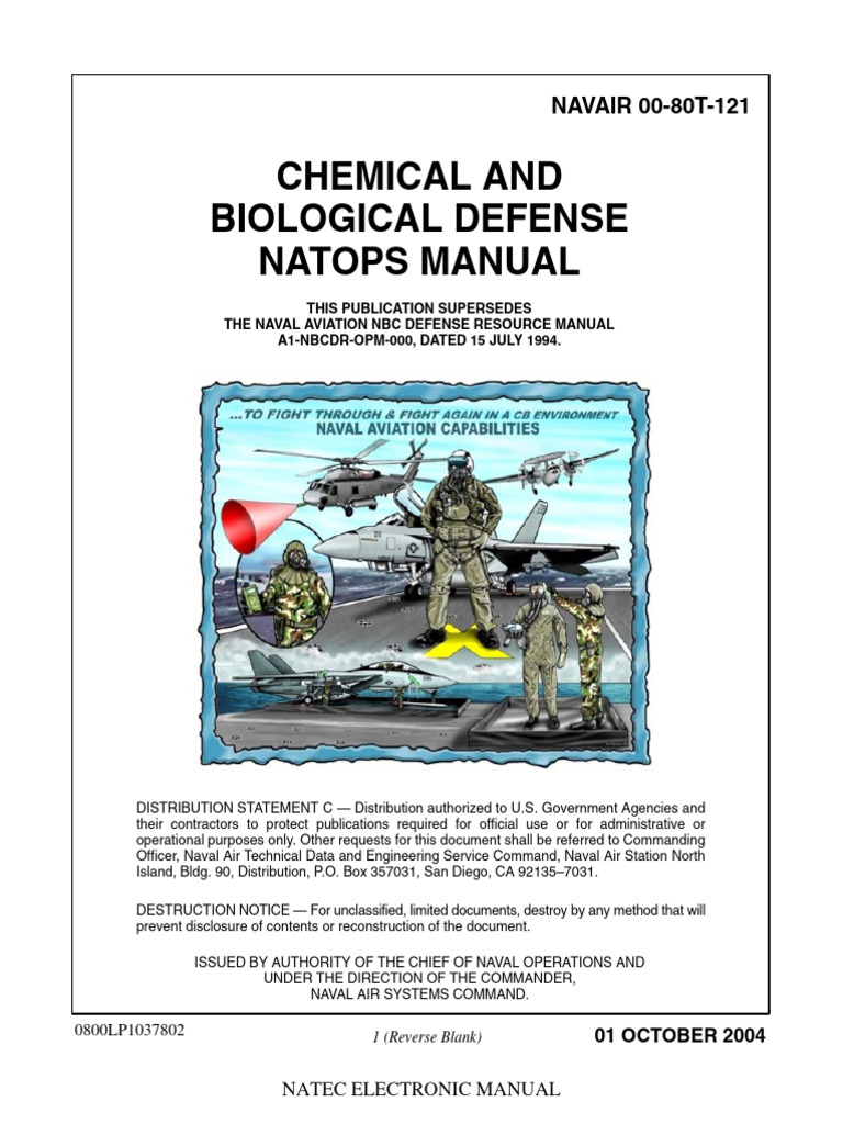 Chemical and Biological Defense Natops | PDF | Aviation