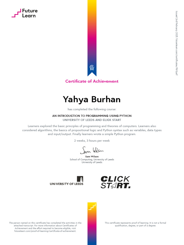 start-coding-today-an-intro-to-python-programming-for-beginners_certificate_of_achievement ...