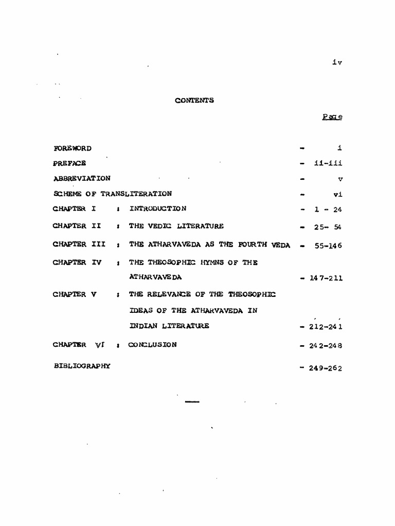 The Atharvaveda: Theosophy in Vedic Literature | PDF